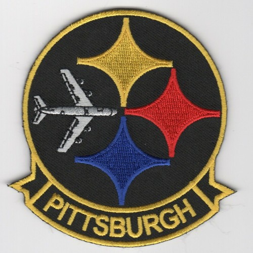 USAF AIR FORCE 171OG PITTSBURGH BLACK YELLOW 171ARW COLOR EMBROIDERED ...