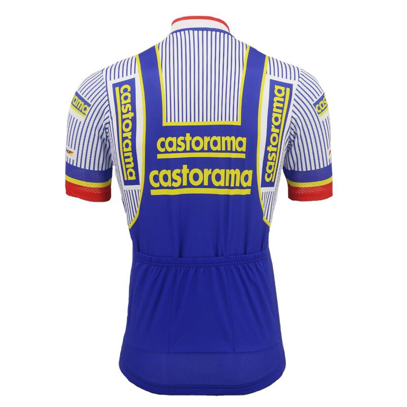 Mens Retro Castorama Cycling Jersey Bicycle Jersey Cycling Shirt ...