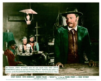 Doc Original Lobby Card 1971 Stacy Keach Faye Dunaway Denver John ...