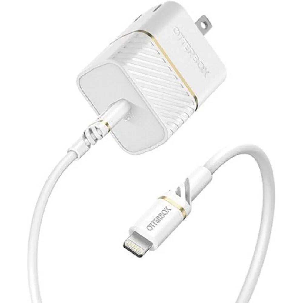 OtterBox Wall Charging Kit, Wall Charger + USB-C Cable - White | eBay