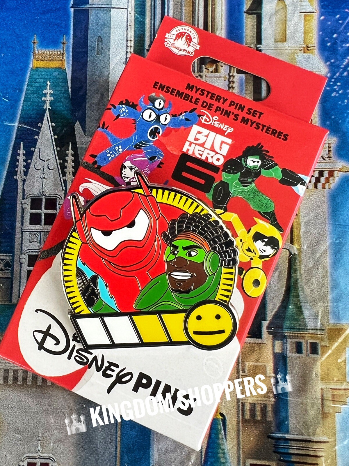 2024 Disney Parks Big Hero 6 Mystery Pin Series Wasabi & Baymax Only | eBay
