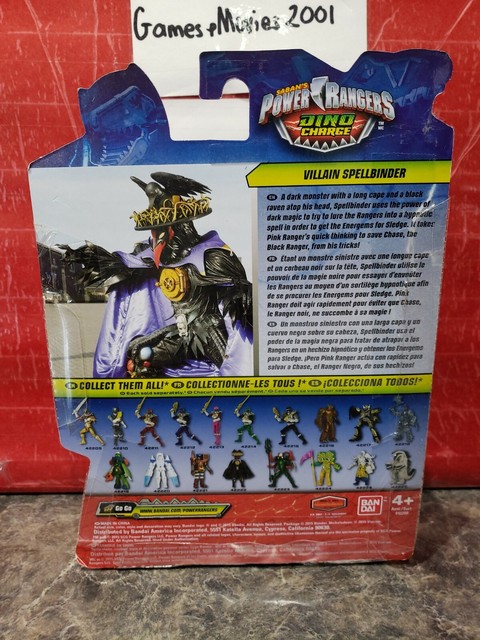 POWER RANGERS Dino Super Charge Villain SPELLBINDER 5" ACTION FIGURE ...
