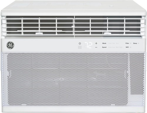 GE Window Air Conditioner 10000 BTU Smart AC WiFi Google Alexa Large ...