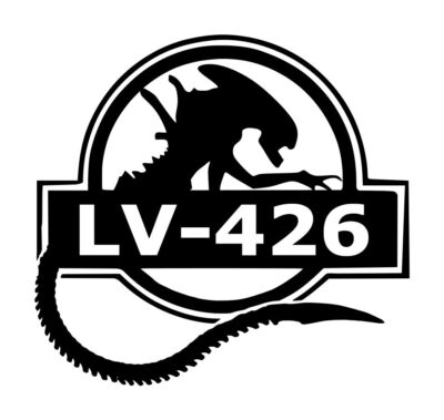Aliens LV-426 Decal #1 5"x5.5" Choose Color | eBay