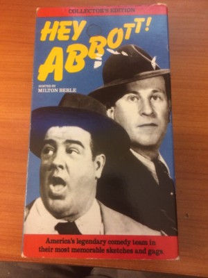 Hey Abbott! (VHS, Collector's Edition) Milton Berle, Phil Silvers...97 ...