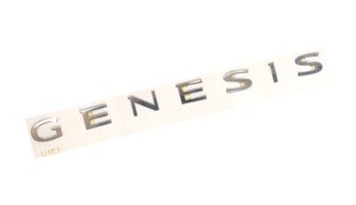 2019-2022 Genesis G90 Trunk Lid GENESIS Emblem | Genuine OEM | Chrome ...