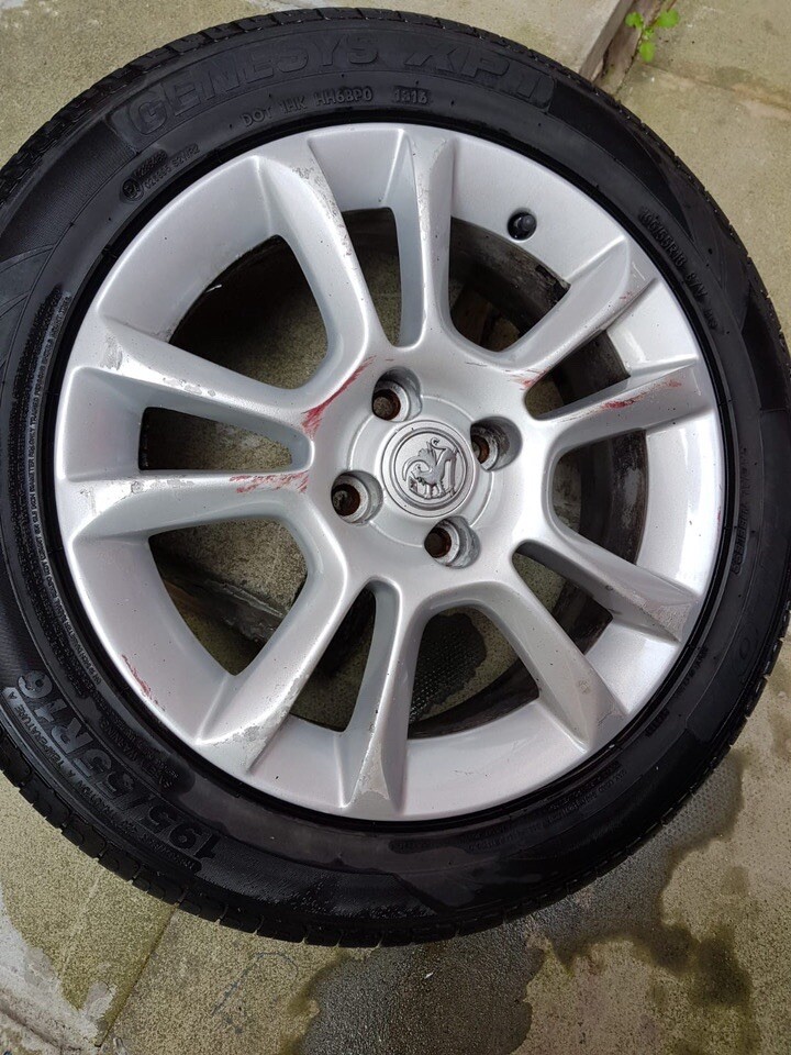 VAUXHALL CORSA D 06-14 15 INCH SET OF 4 10 SPOKE ALLOY WHEELS 13211899 ...