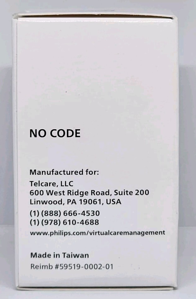 Telcare Philips Blood Glucose Test Strip 100 Test Strips New in Box Exp ...