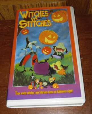 Witches in Stitches (VHS, 1997) Video Treasure Animated Halloween ...