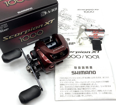 Shimano 10 Scorpion XT 1000 Right Bait Casting Reel In Box "Excellent++ ...