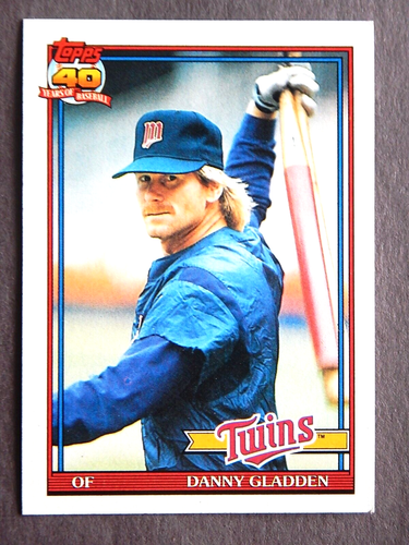 Danny Gladden #778 Topps 1991 Baseball Card (Minnesota Twins) VG | eBay