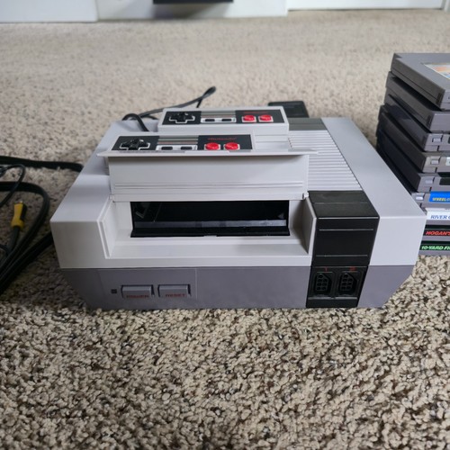 NES Console Bundle w/ Zapper, 9 Games, Original Power Adapter - Retro ...