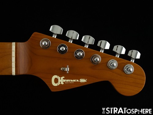 Charvel Pro Mod DK24 NECK + LOCKING TUNERS, Compound Speed, Caramelized ...