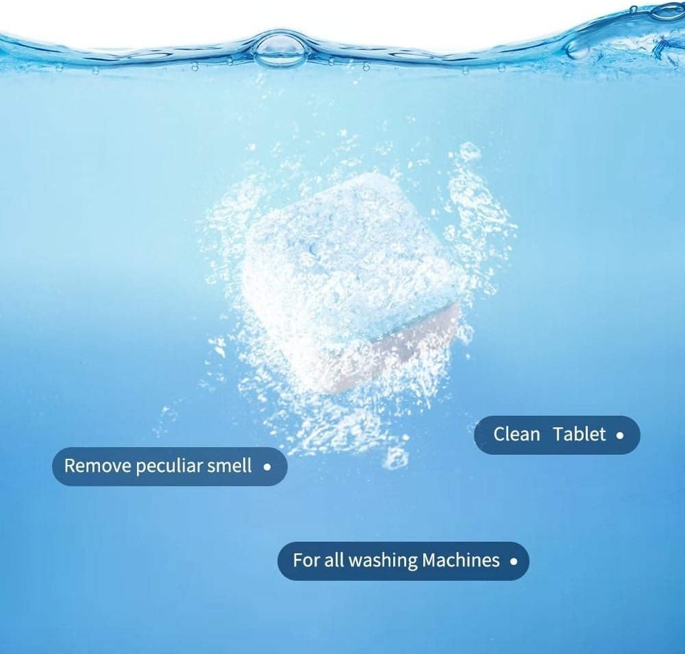 Splash Spotless Washing Machine Cleaner Deep Cleaning for HE Top Load ...