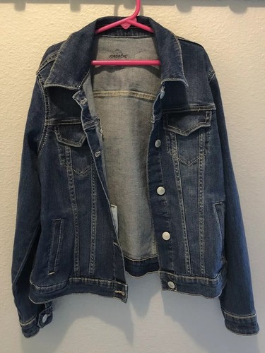 Girls Size 10/12 Jourdache Blue Button up Fall Denim Jacket | eBay