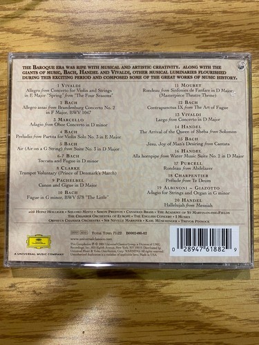The Ultimate Baroque Album (CD, May-2004, Deutsche Grammophon) for sale ...