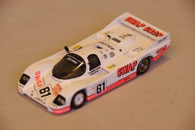 Porsche 962 Swap Shop #61 24H Le Mans 1984 base Starter hand built 1/43 ...