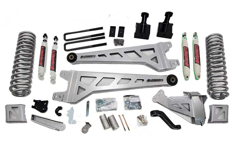 6" Lift Kit w/Silver Radius Arms Ford F-450 F450 4WD 2019 - 2022 ...
