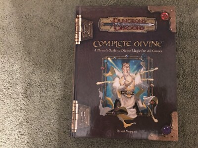 D&D: Complete Divine - Supplement / Hardcover NM TSR AD&D | eBay