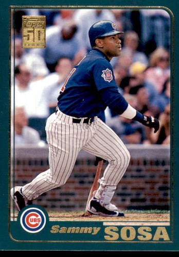 2001 Topps Sammy Sosa Chicago Cubs #688 MINT | eBay