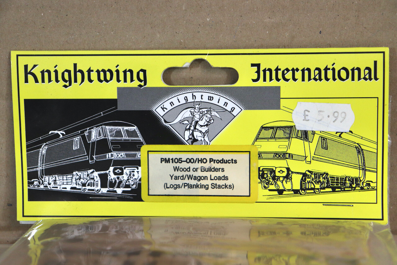 KNIGHTWING PM105 HO OO GAUGE WOOD WAGON LOADS MODEL RAILWAY LAYOUT KIT ...