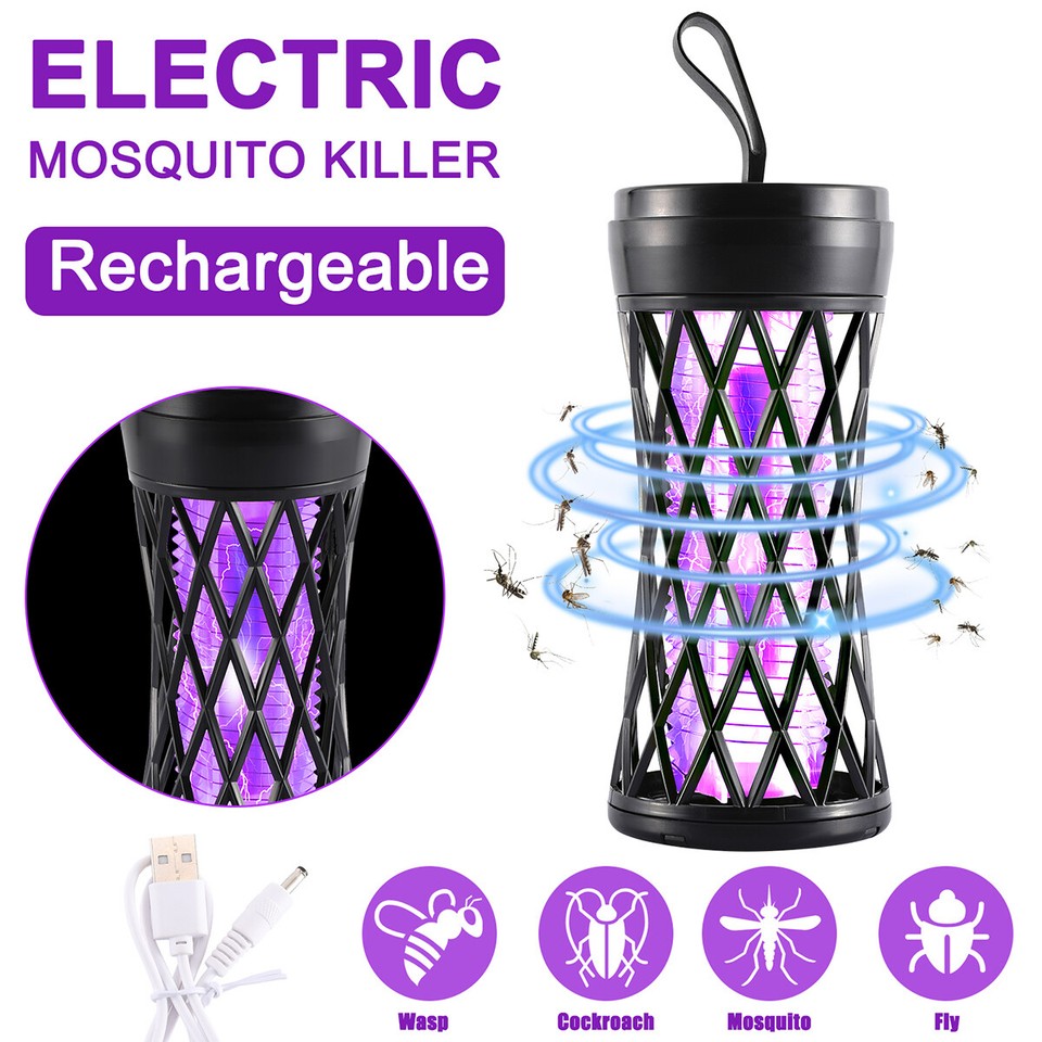 Electric Fly Bug Zapper Mosquito Insect Killer LED Light Trap Pest ...