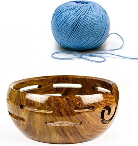Brick Styled Premium Yarn Storage Bowl | Innovative Yarn Skein Holder ...