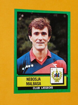 #182 NOBOSJA MALBASA CLUB LIEGEOIS PANINI FOOTBALL 89 1988-1989 ...