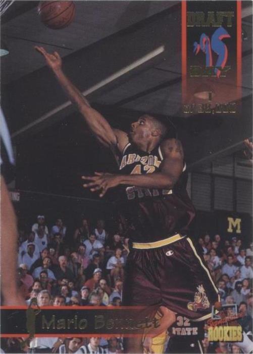 1995 Signature Rookies Draft Day - Mario Bennett #2 /38000 (RC) for ...