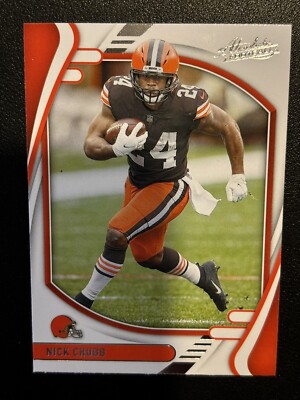 2021 Absolute Nick Chubb Card! Pack Fresh 🔥🔥🔥 | eBay