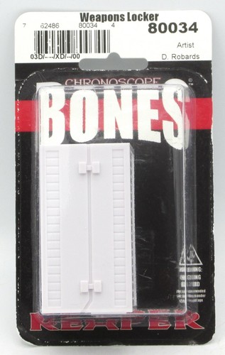 Reaper 80034 Weapons Locker (Chronoscope Bones) Terrain Scenery Box ...