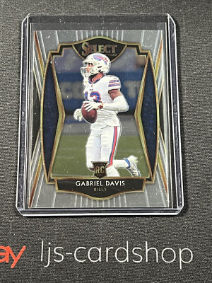 2020 Select Gabriel Davis RC Rookie #182 Premier Level Bills J1 | eBay