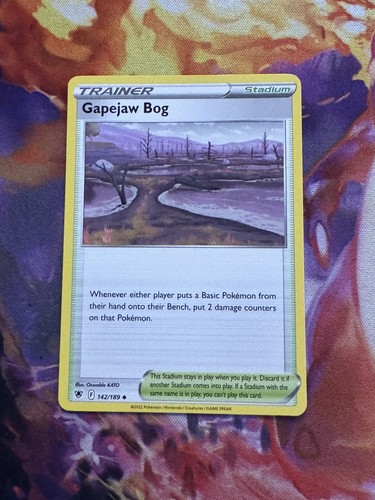 Pokémon - Gapejaw Bog - Astral Radiance - 142/189 | eBay.de