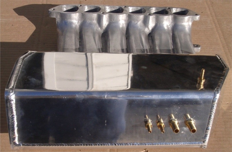 3000GT STEALTH RT VR4 TT GTO CUSTOM RACE INTAKE MANIFOLD TURBO BIG HP ...