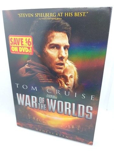 War of The Worlds DVD 2005 Sci Fi Drama Movie Widescreen Tom Cruise New ...