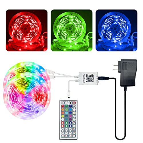 44 Key Rgb Led Strip Lights Ir Remote Control Remote Receiver For Rgb ...