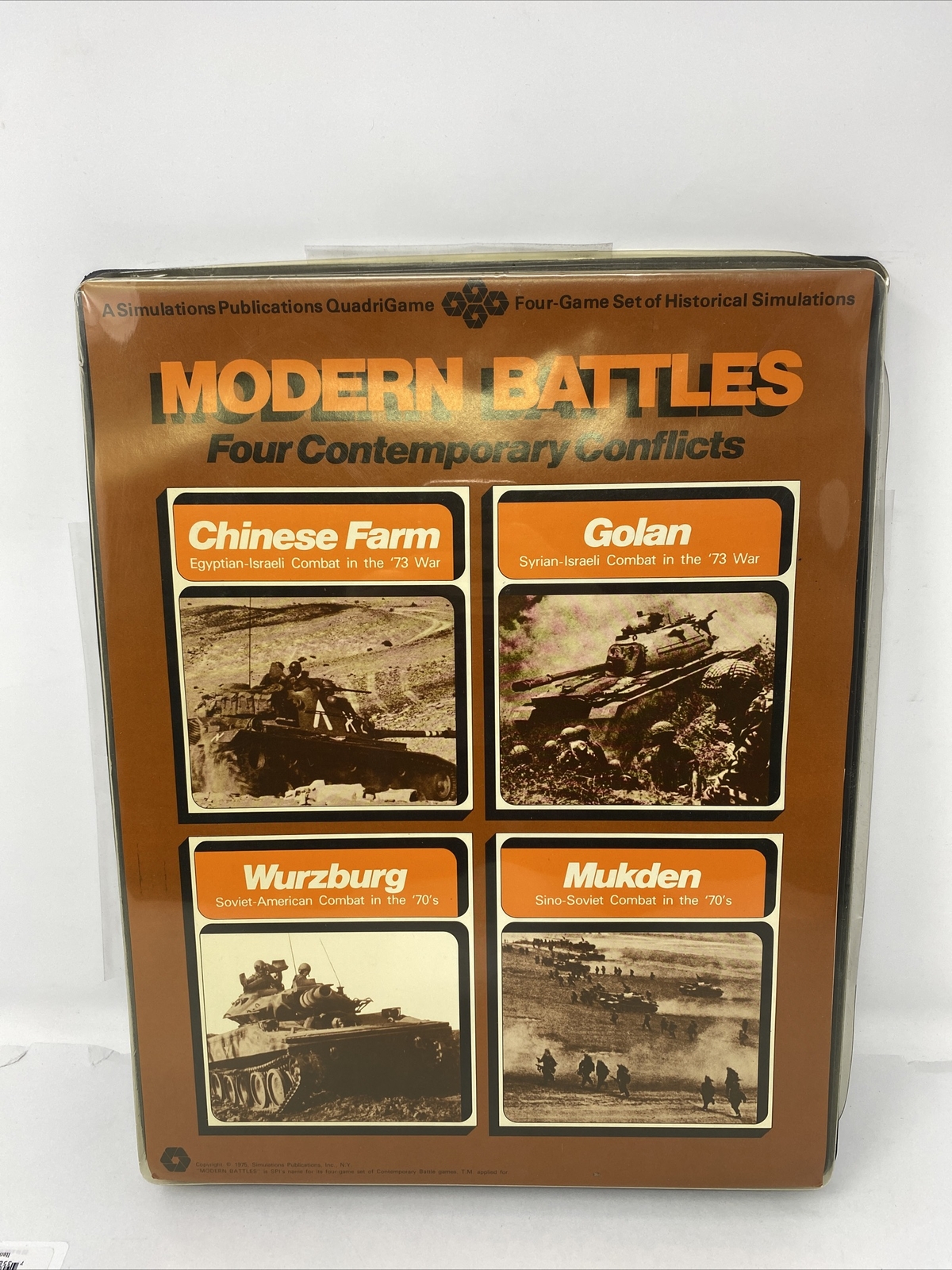 Modern Battles: Four Contemporary Conflicts (1975) - SPI - PUNCHED | eBay