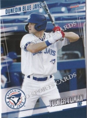 2024 Dunedin Blue Jays Tucker Toman RC Rookie Toronto Minor Card | eBay