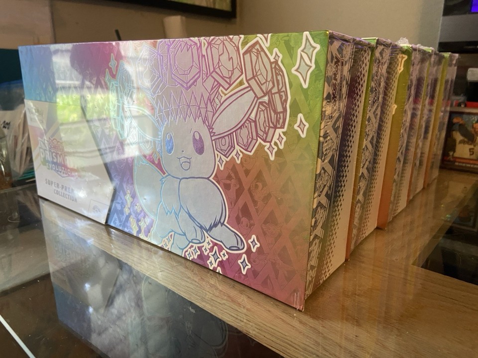 Pokemon Trading Card Games Prismatic Evolutions Super Premium ...