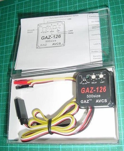 Dual-Rate Headlock Gyro Gaz-126 Weight 15G For Electric Helicopters | eBay