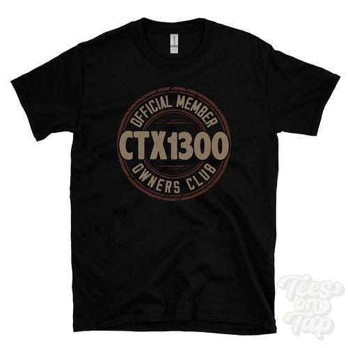 OFFICIAL MEMBER CTX1300 OWNERS CLUB T-SHIRT motorcycle biker gift retro ...