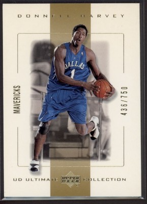 2001 Donnell Harvey UD Ultimate RC 436/750 #12 (F689) $6 MAX SHIP | eBay