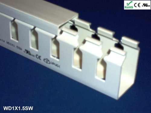 18 New 1"x1.5"x2m Open Slot Wide Finger Wire Ducts/Cable Raceway and ...