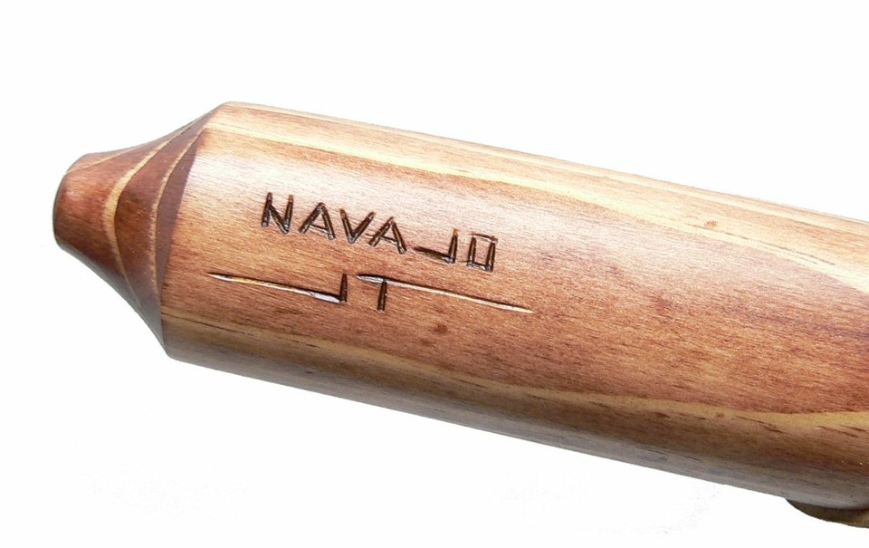 Authentic Native American EAGLE Flute handmade by Jonah Thompson in key ...