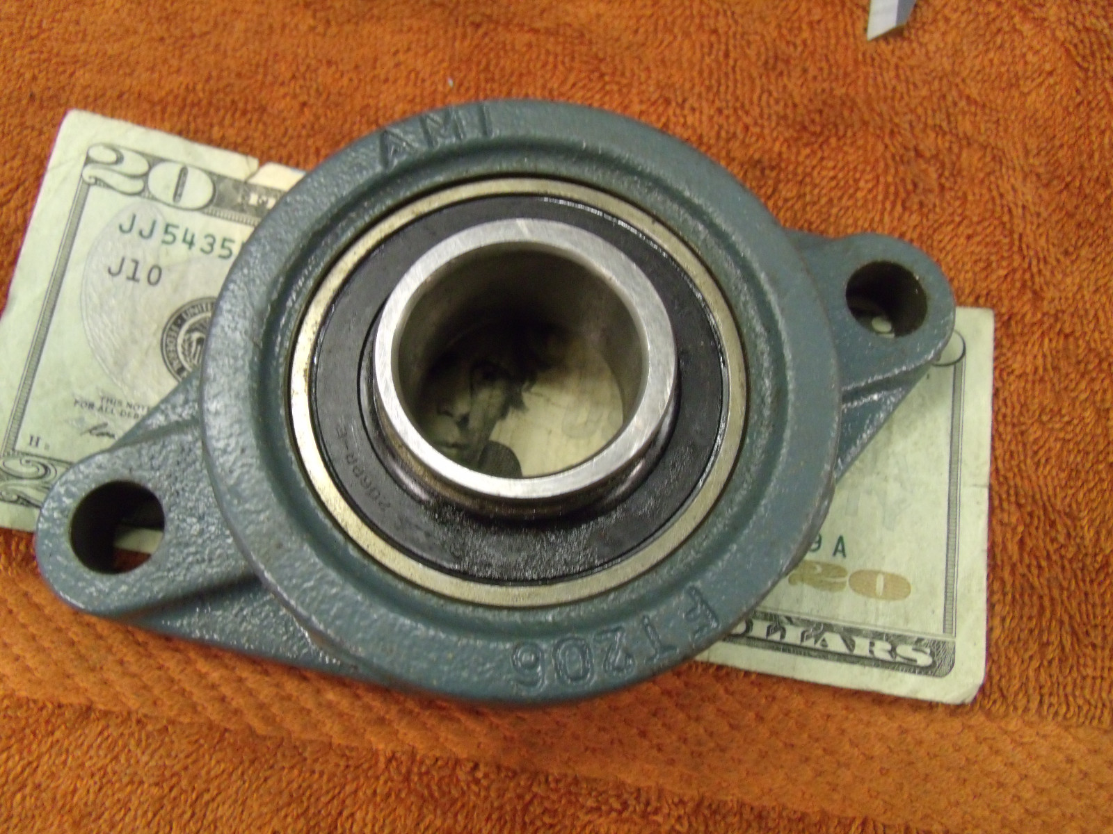AMI 2 Bolt Flange Bearing 30mm FT206 1.181" inch Dia. bore 30 mm FRM for sale online | eBay