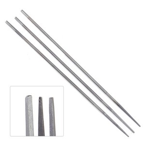 3X 3/8'' Chain 4mm Round Chainsaw Saw Sharpening Files Sharpener fit ...