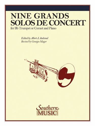 Nine Grand Solos de Concert : Solo Piano by Georges C. Mager (1961 ...