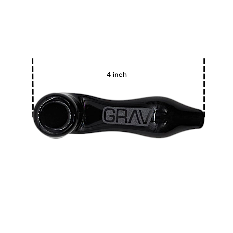 Grav Classic Sherlock Glass Tobacco Smoking Pipe Black | eBay