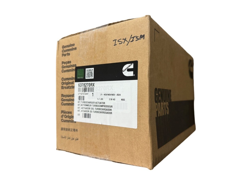 Holset OEM Cummins VGT Turbo Electronic Actuator ISX ISM 6378270RX ...