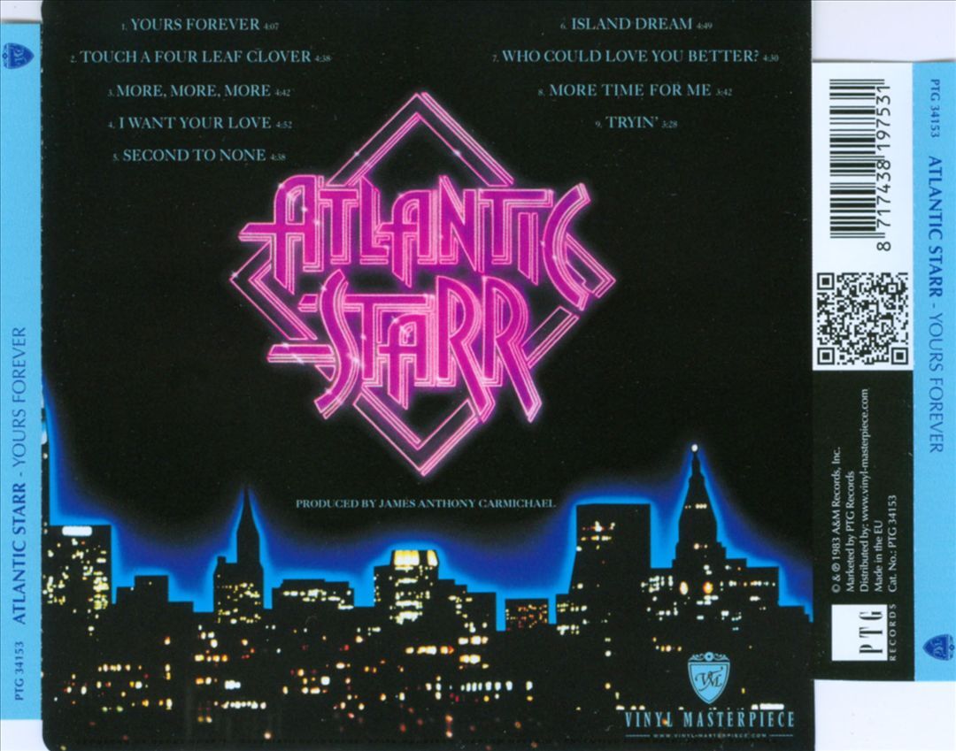 ATLANTIC STARR YOURS FOREVER NEW CD 8717438197531| eBay